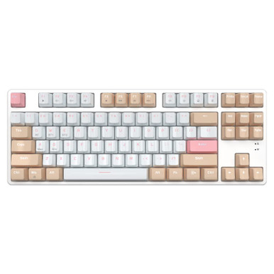 A.JAZZ Wireless Mechanical Keyboard, 87 Keys TKL Hot Swappable ...