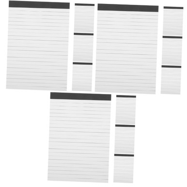 NUOBESTY 12 Pcs Tearable Daily Planner School Notebook to Do List Memo ...