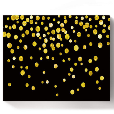 Queen Area Paint by Numbers for Adults Beginner - Fallig Black Gold ...