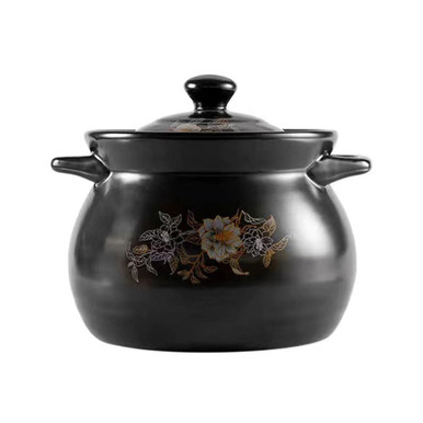 Ceramic Stockpot Soup Pot Small Kitchen Stew Pot Ceramic Cooking Pot ...