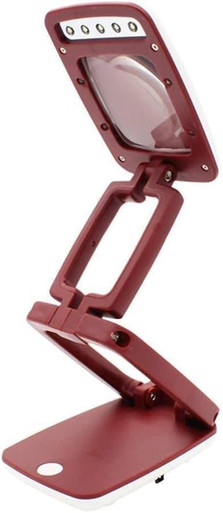 Screen Magnifier Magnifier Led Desktop and Handheld 3X Magnifying Glass ...