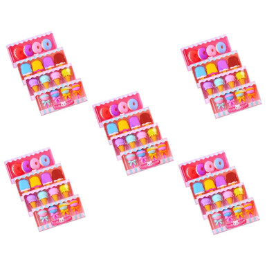 Toyvian 80 Pcs Ice Cream Eraser Mini Whiteboard Erasers Cartoon Erasers ...