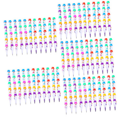 Operitacx 100 Pcs Snowman Pencil Goodie Bag Filler Kid Automatic Pencil ...