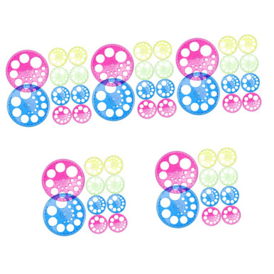 Operitacx 50 Pcs Rotating Protractors Student Protractors Protractor ...