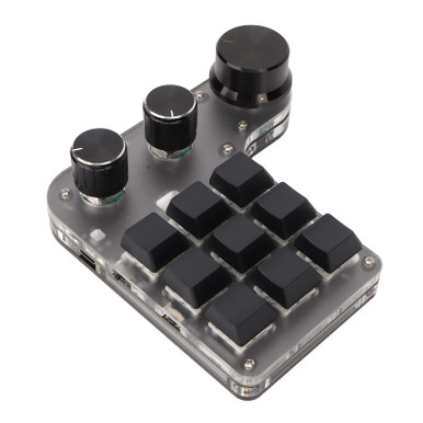 Serounder Mini Macro Mechanical Gaming Keyboard, 9 Key Keypad One ...
