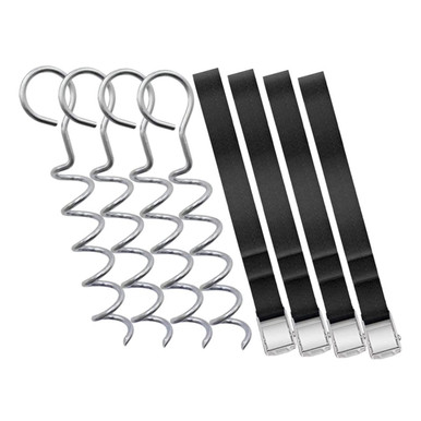 Happyyami 1 Set Ground Anchor Metal Ground Stakes Heavy Duty Anchor Kit ...