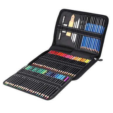 Drawing Art Set, 95Pcs Art Painting Sketch Tool Kit Drawing Sketch ...