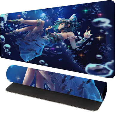 Mouse Pad Gaming Large Cute Girl Laptop Mat Huge Anime Mouse Mat XXL ...