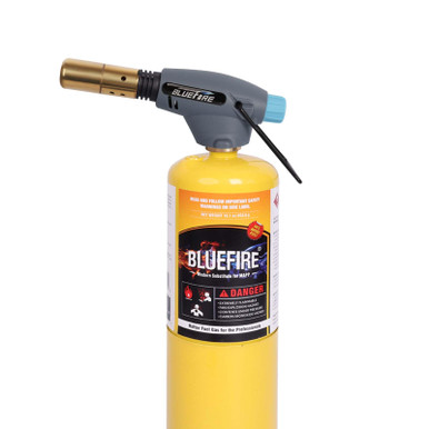 BLUEFIRE Handy Cyclone Torch Head With MAPP Kit Trigger Start Self ...