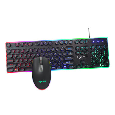 Gatuida 1 Set Keyboard Mouse USB Keyboard Wired Gaming USB Gaming ...