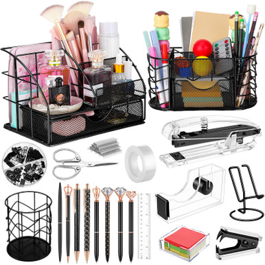 Sherr 21 Pcs Desk Organizers and Accessories Office Supplies Set ...
