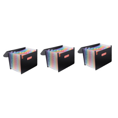 MAGICLULU 3 pcs Storage Rack Expandable File Organizer Expandable File ...