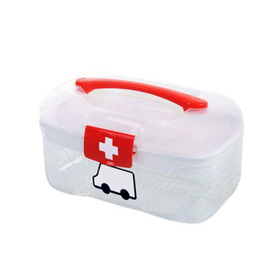 JacCos First Aid Kit Small Medical Box, Medicine Box, Medicine Storage ...