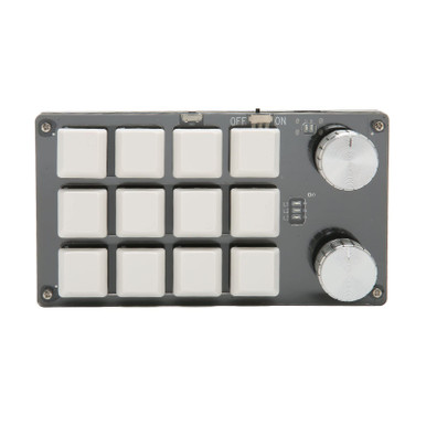 FOSA 12 Keys and 2 Knobs, One Handed Gaming Keyboard with Programmable ...