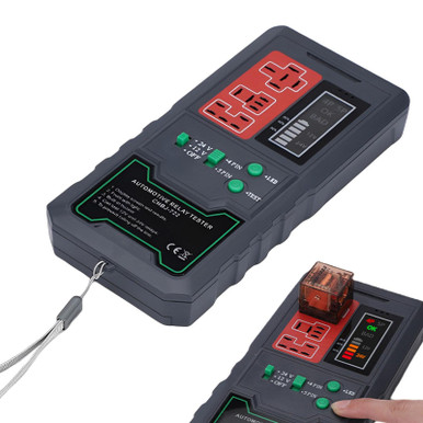 Automotive Relay Tester, Vehicle Circuit Tester, 12V/24V Automatic ...