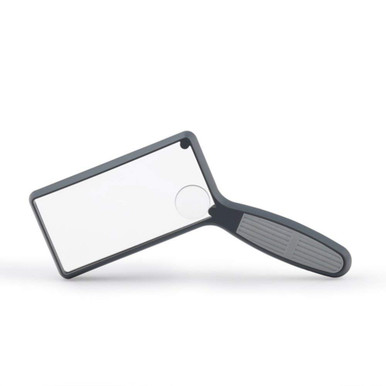 RAUGAJ Magnifiers,Handheld Square Magnifying Glass with 2.5X 4X ...