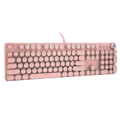 Yoidesu Mechanical Keyboard, 104 Keys Black Real Mechanical Shaft ...