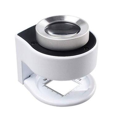 WYKDL LED Lighted Pocket Magnifier with 30X Loupe Best Illuminated ...