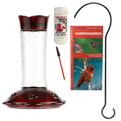Beginning Hummingbird Feeding Kit by Prime Retreat - Warehousesoverstock