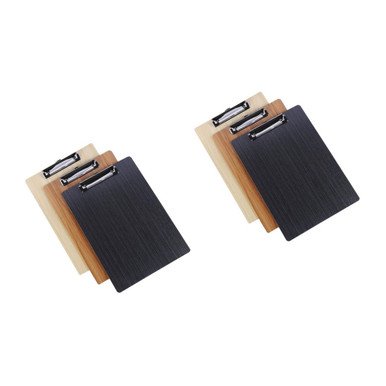 KALLORY 2 Sets 3pcs Padfolio Home A4 Size Hardboard Letter School Metal ...