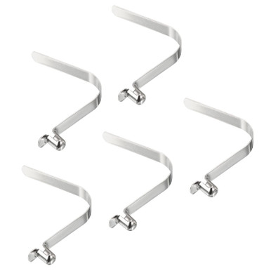 PATIKIL 8x5.5mm Kayak Paddle Snaps, 5 Pack Pole Push Button Spring ...