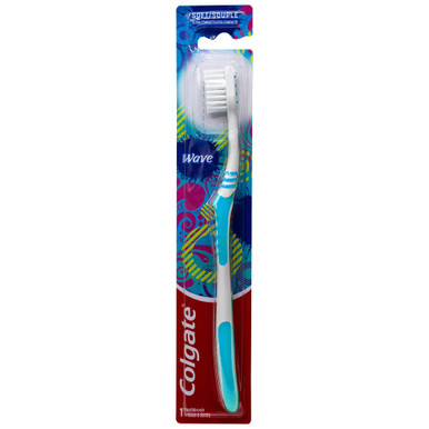 Colgate Wave Toothbrush, Ultra Compact , Soft (Colors Vary) - 1 Count ...