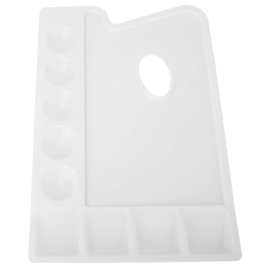 Acrylic Paint Palette, Clear Paint Pallet, Plastic Thickening Rectangle ...
