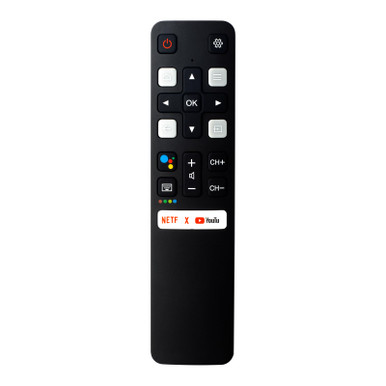 RC802V FNR1 Replacement IR Remote for TCL Android 4K Smart TV 75S434 ...