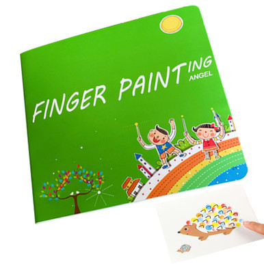 Funny Finger Painting Kit And Book, Finger Painting For Toddler,25 ...