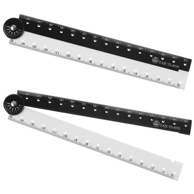 12 Inch Folding Ruler,Multi Acrylic Folding Ruler Angle Measurement ...