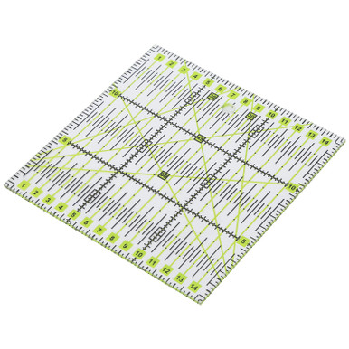 Quilters Ruler Scale Grid Lines Double Colored Square Rectangular ...
