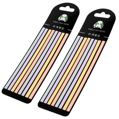 Lurrose 2 Micro Sticky Notes tabs for annotating Books Transparent ...