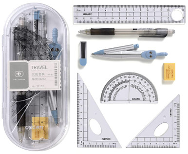 YBoCH Geometry Math Geometry Kit 8 Pieces - Student Supplies Drawing ...