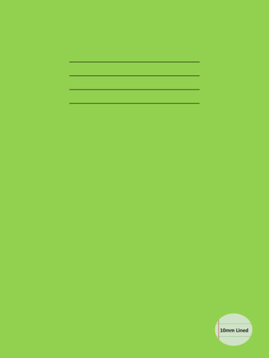 Dyslexia Tinted Exercise Books A4 10mm Lined: Visual Stress Notebook ...