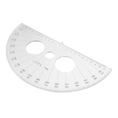 TEHAUX 180 Semicircle Protractor Student Stationery Kids Protractor ...