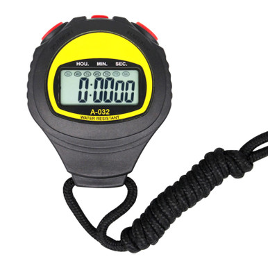 Digital Stopwatch Handheld Electronic Sports Stop Watch Timer Water ...