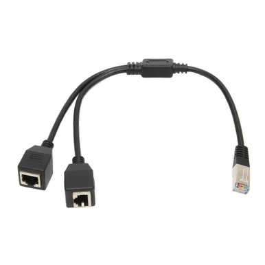 Zyyini RJ45 Network 1 to 2 Port Ethernet Adapter Splitter, RJ45 ...