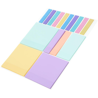STOBOK 500pcs Notepad Nail Sticker Water Proof Stickers Note Pads Clear ...