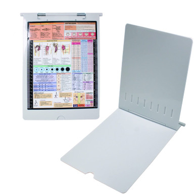 Nursing Clipboard Foldable with Cheat Sheets, Folding Clipboard for ...