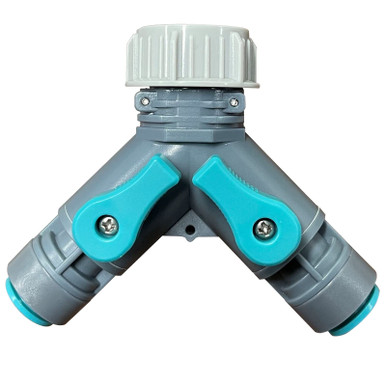 FJFUJIN Hose Splitter 2 Way, Two Way Garden Hose Splitter, High Flow ...