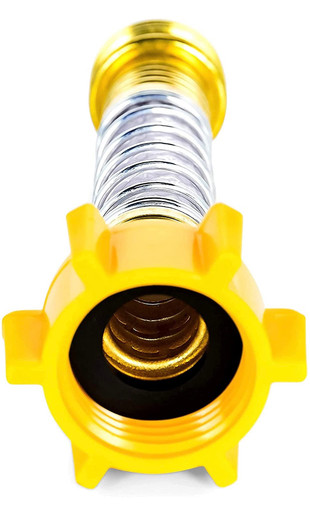 Flexible Hose Protector - Eradicate Hose Crimping at Hose Bib and Water ...