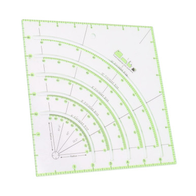 8 Inch Acrylic Quilting Ruler,Square Quilting Ruler Fabric Cutting ...