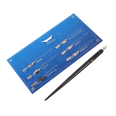 VILLCASE 1 Set Wooden Dip Pen Replacement Vintage Ink Dip Pen Dip ...