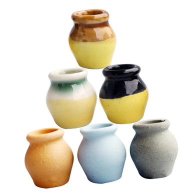OFFSCH 1 Set Simulation Vase Mini Succulents Pots Flower Terra Cotta ...