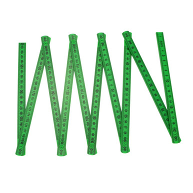 Uonlytech 1pc Folding Ruler Plastic Metric Ruler folable Measuring ...