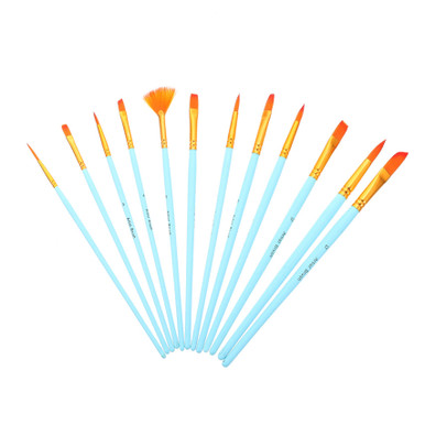 Lurrose 12pcs Set Brush Artist Oil Paint Kids Suits Kid Suit Kids Suit ...