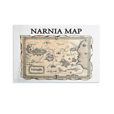The Chronicles of Narnia Map, The World of Narnia Map, The Narnian ...