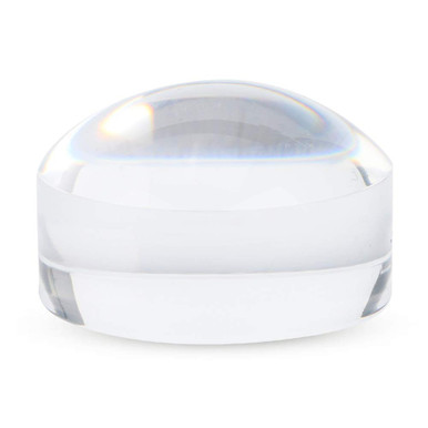 8X Crystal Dome Magnifying Glass Acrylic Optical Magnifier Desk Reading ...