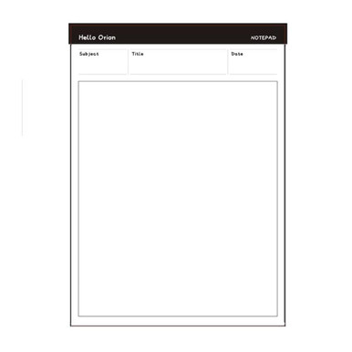 Meeting Note Notebook Planner Sticky Notes Meeting Notepad Business ...