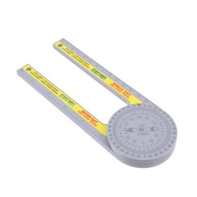 Hemobllo Angle Protractor Plastic Protractor Angle Finder Protractor ...